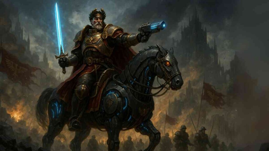 Lord Solar Leontus: The Supreme Commander of the Astra Militarum - NetVol