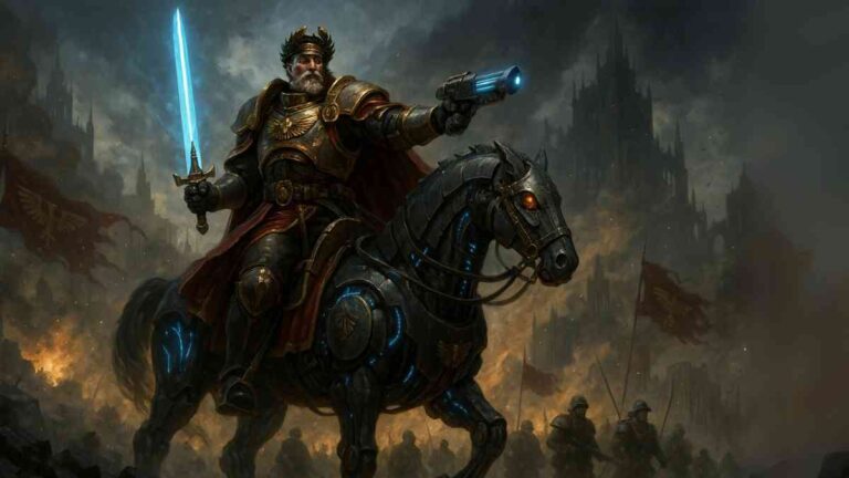 Lord Solar Leontus: The Supreme Commander of the Astra Militarum - NetVol