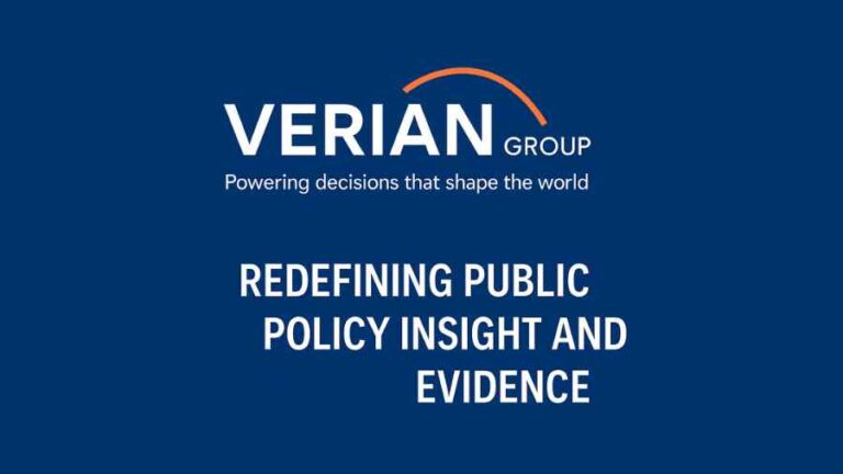 Verian Group: Redefining Public Policy Insight and Evidence in the 21st Century - NetVol