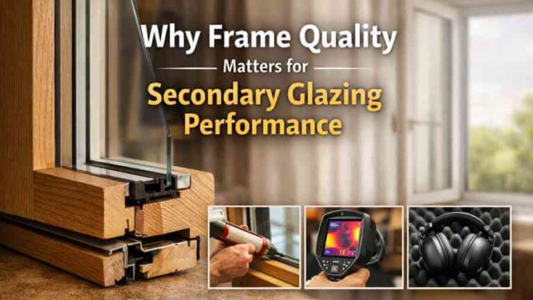 Why Frame Quality Matters for Secondary Glazing Performance - NetVol