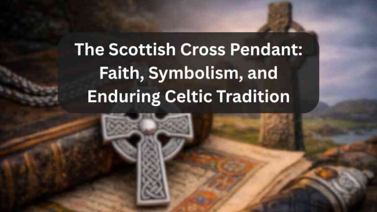 The Scottish Cross Pendant: Faith, Symbolism, and Enduring Celtic ...